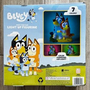 Toys | Bluey Paint Your Own Light Up Figurine | Poshmark